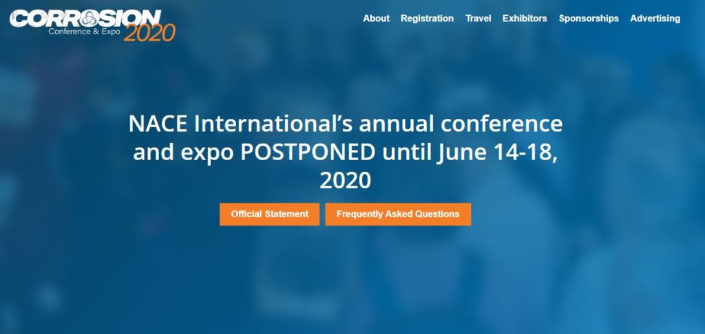 Corrosion Conference 2020 – Damico Sistemas